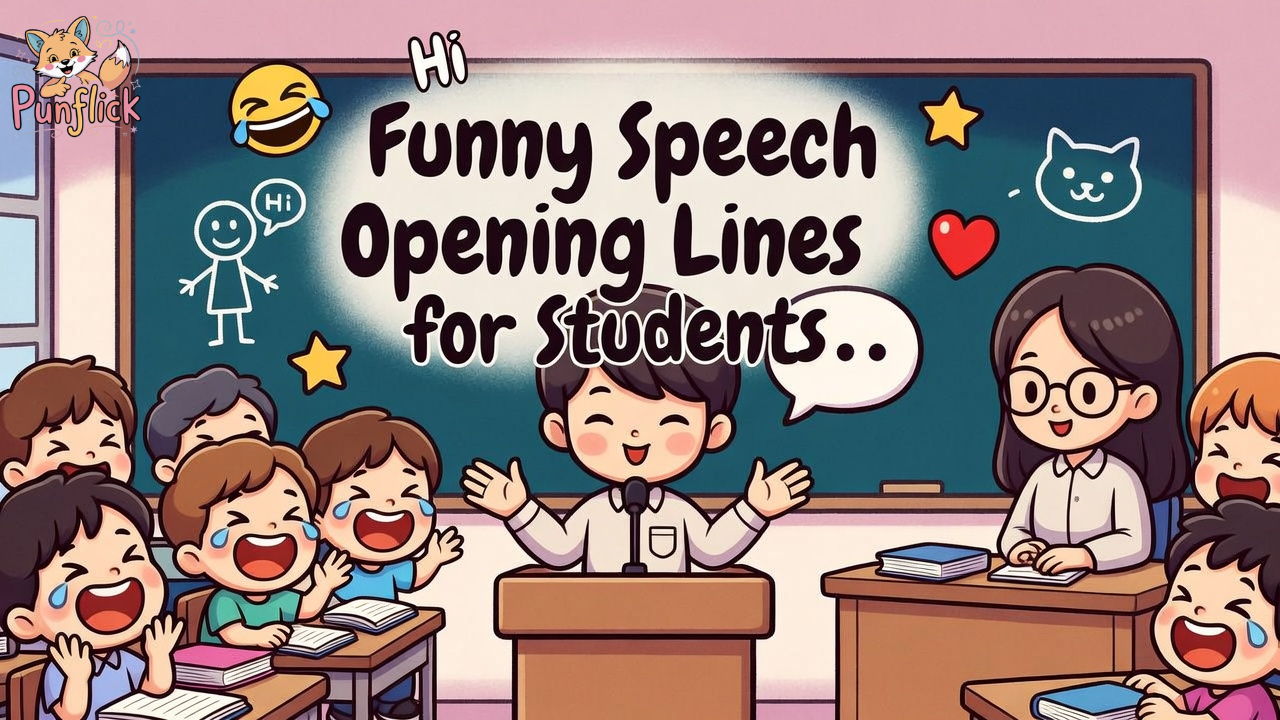 150+ Hilarious Opening Speech Jokes to Kick Off Any Occasion with a ...